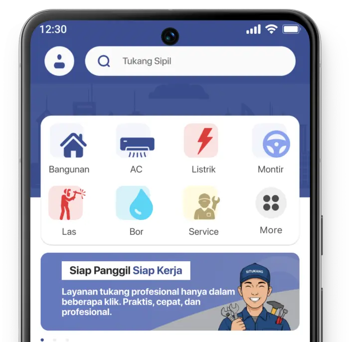 SiTukang - Platform Cari Tukang Terdekat & Terlengkap