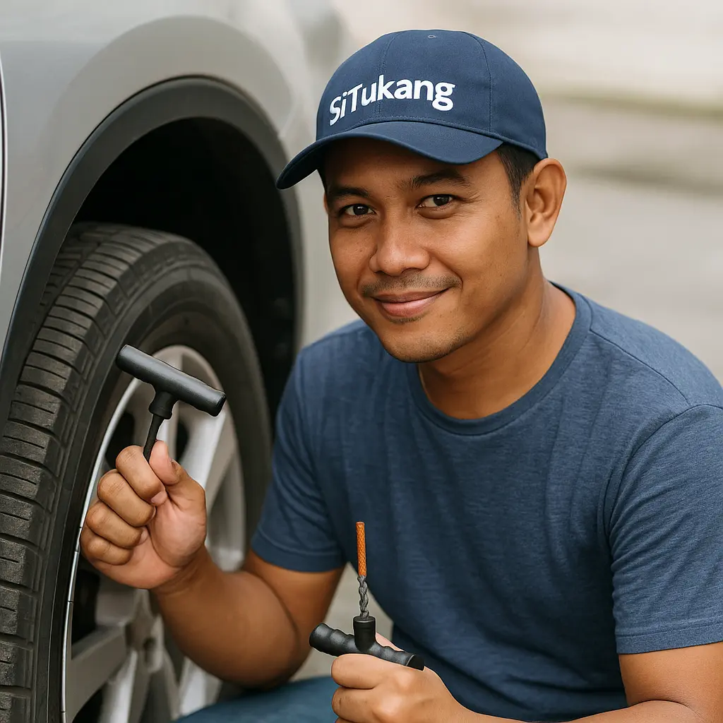 Tambal Ban Terdekat, Online, 24 Jam - SiTukang